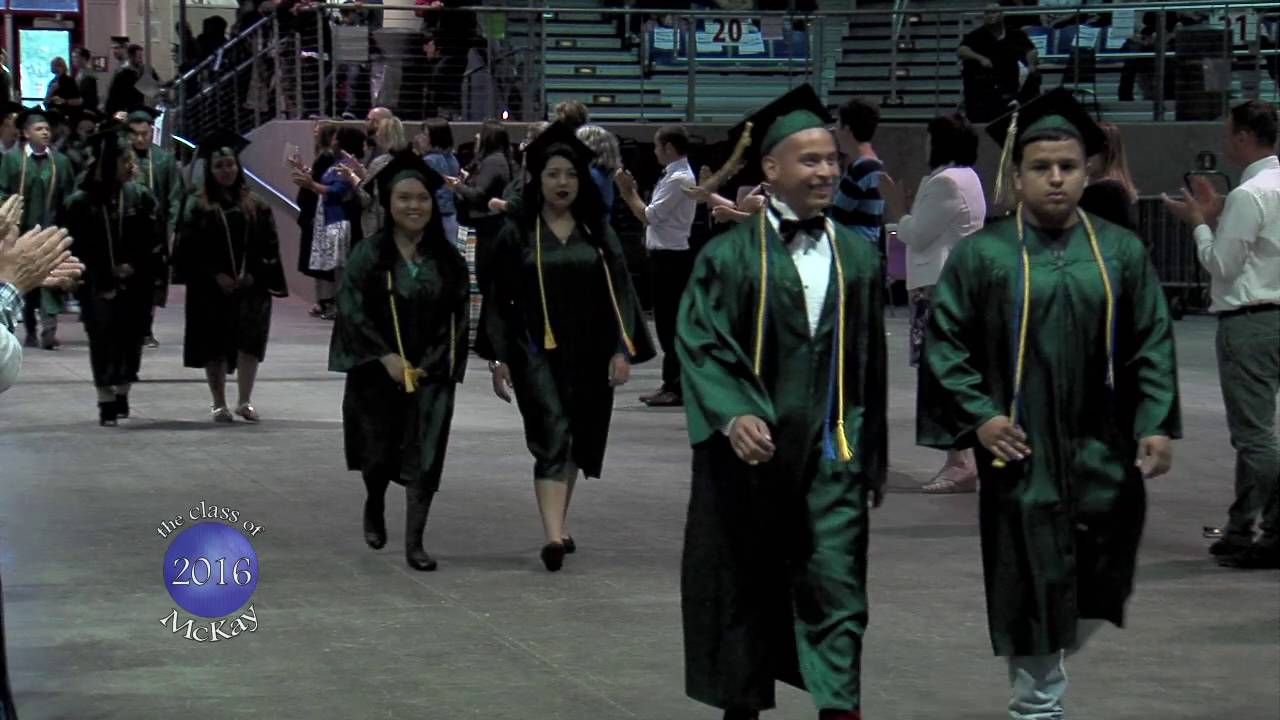 McKay High School Graduation 2016 - YouTube