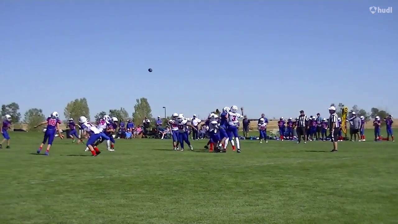 Brady Vodicka Fall 2019 Highlights 6th Grade - YouTube