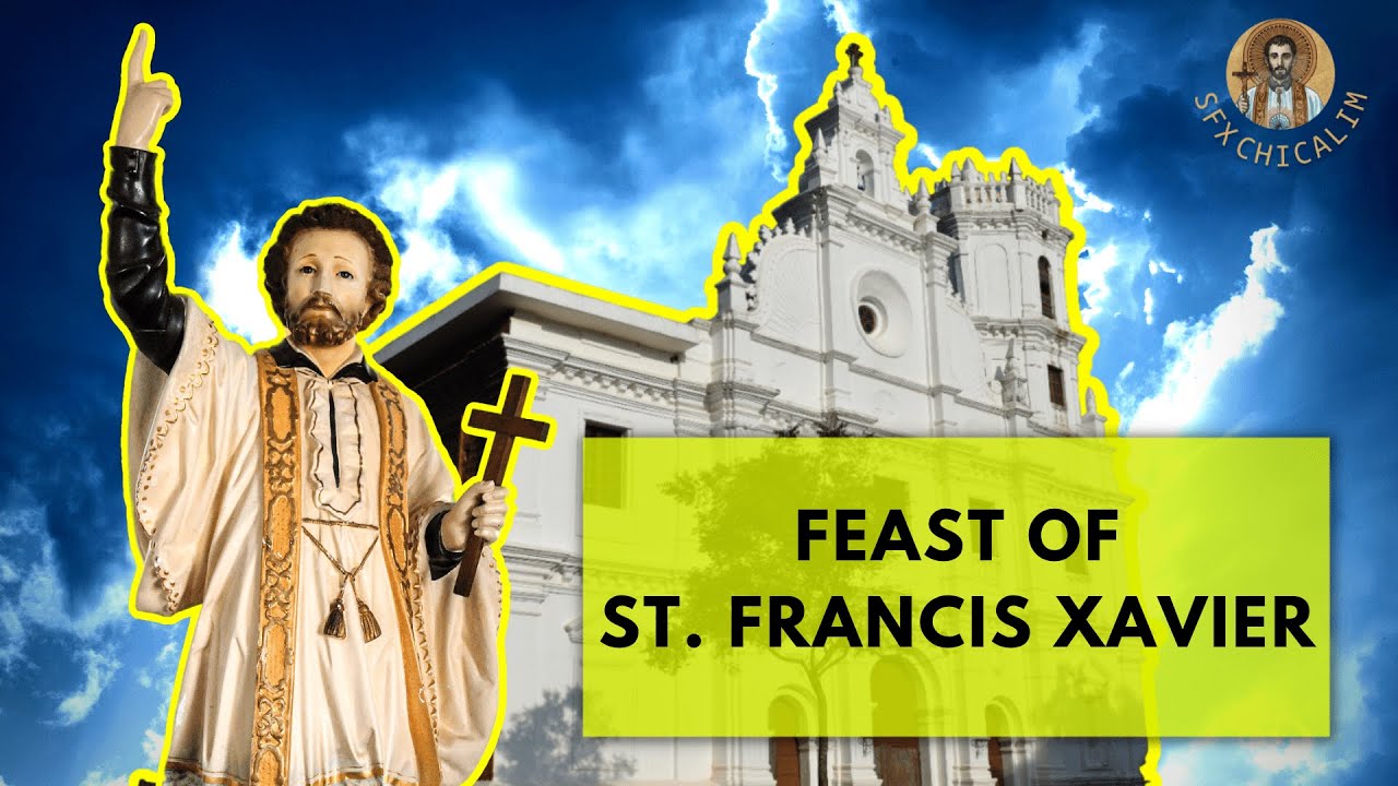 Feast Mass of St. Francis Xavier - 3rd Dec 2022 8:30 AM - Fr. Aleixo ...