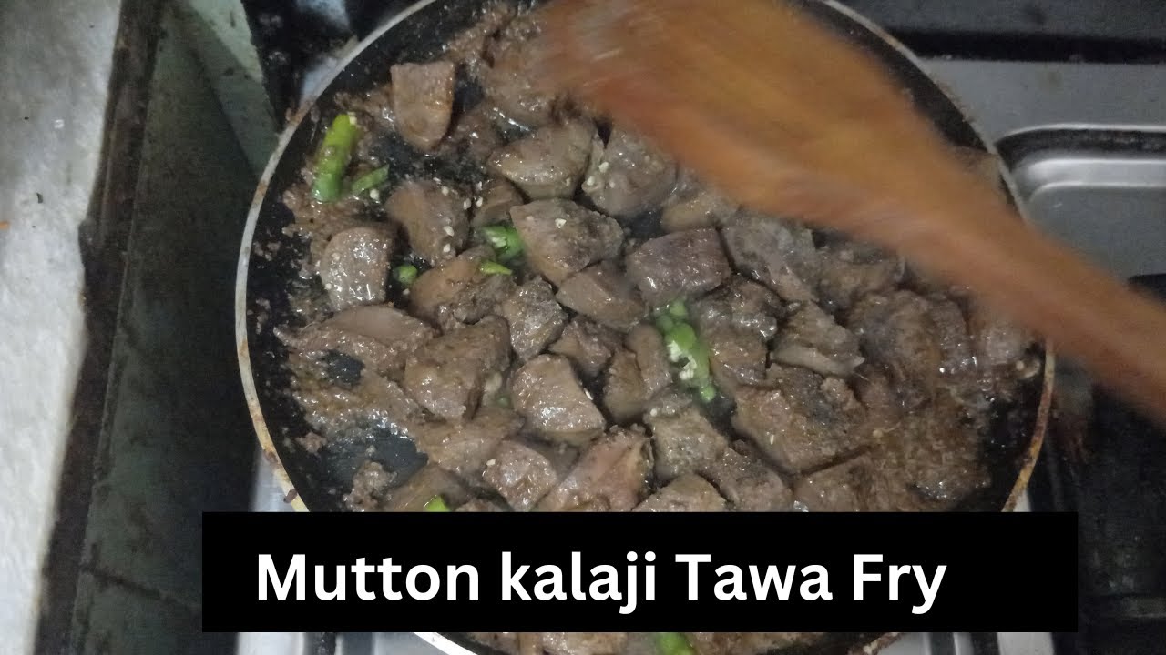 Qasuri Mutton kalaji Tawa Fry Recipe - YouTube