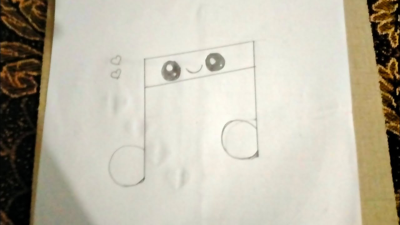 How to draw a cute Music game ||step by step drawing tutorial || Easy ...
