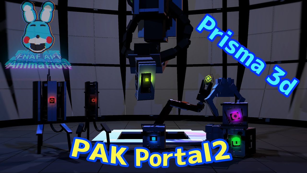 Portal2, Prisma 3d, Модели. Все эти модели были в https://youtu.be/nLVeMmnIjqM?si ...