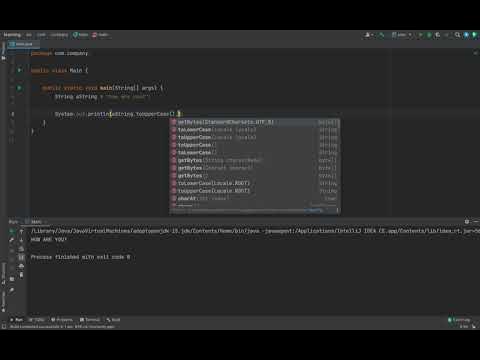 [Java video 4] Javada string değişkenine bakış - YouTube