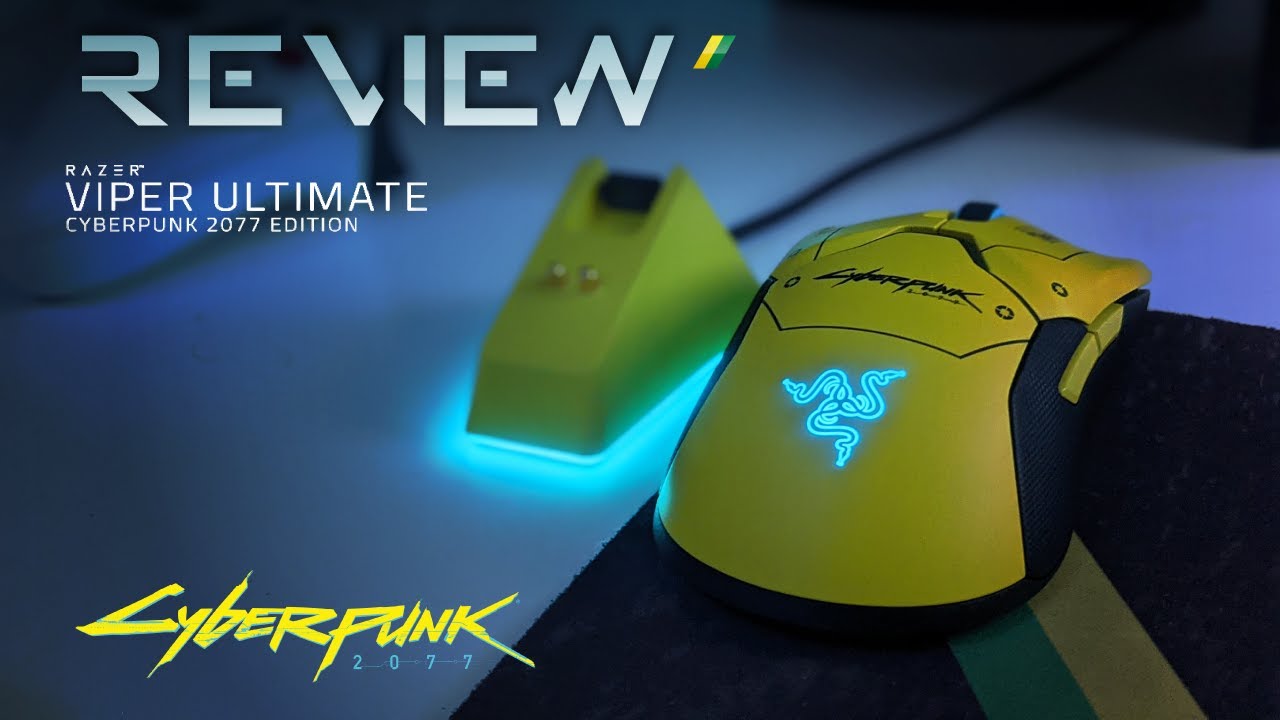 Razer Viper Ultimate Cyberpunk 2077 Edition - REVIEW de 1 semana depois ...