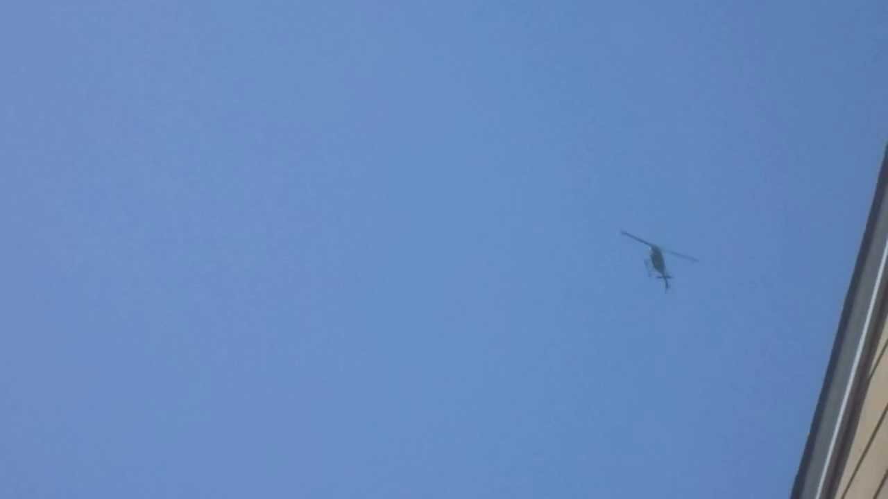 Helicopters Hovering over My House - YouTube
