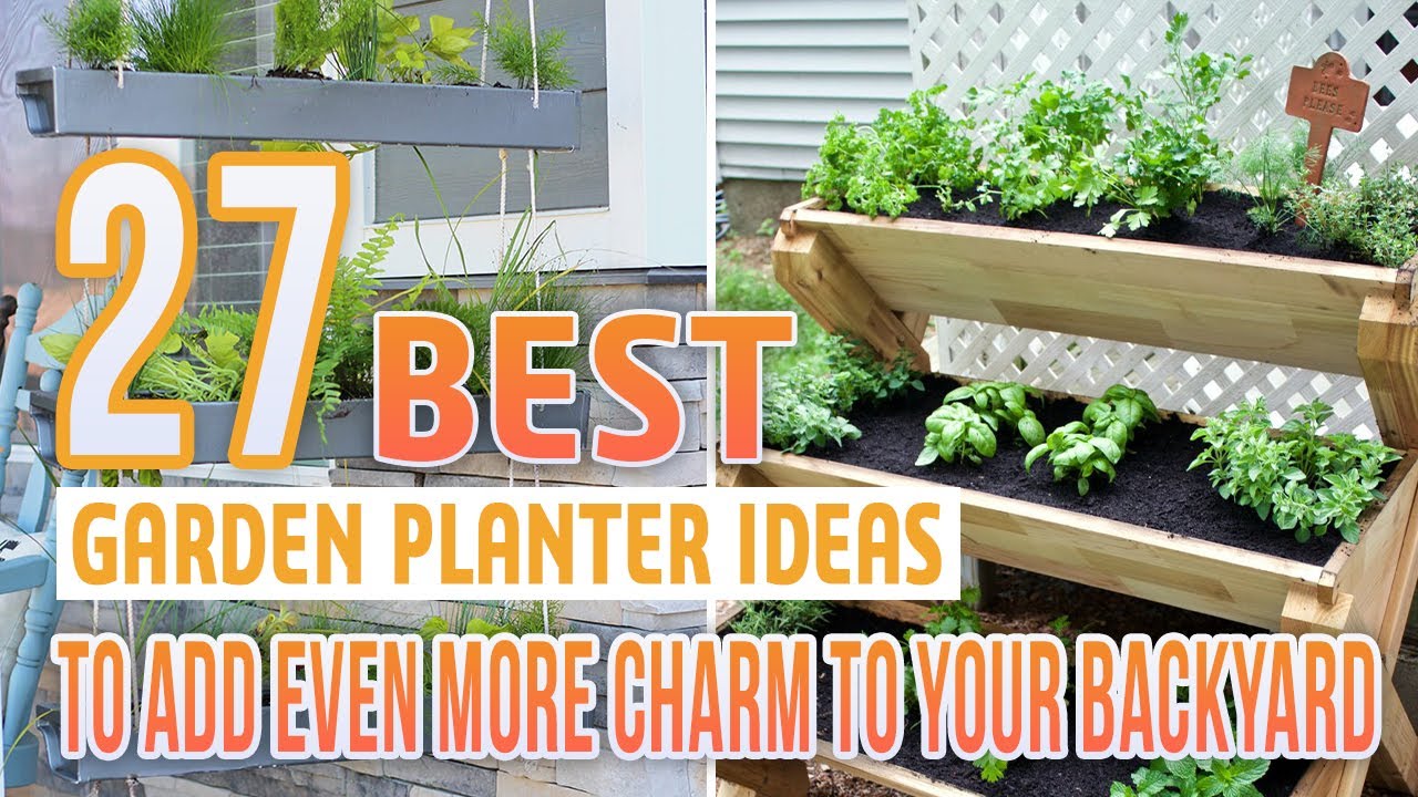 27 Best Garden Planter Ideas To Add Even More Charm To Your Backyard ...