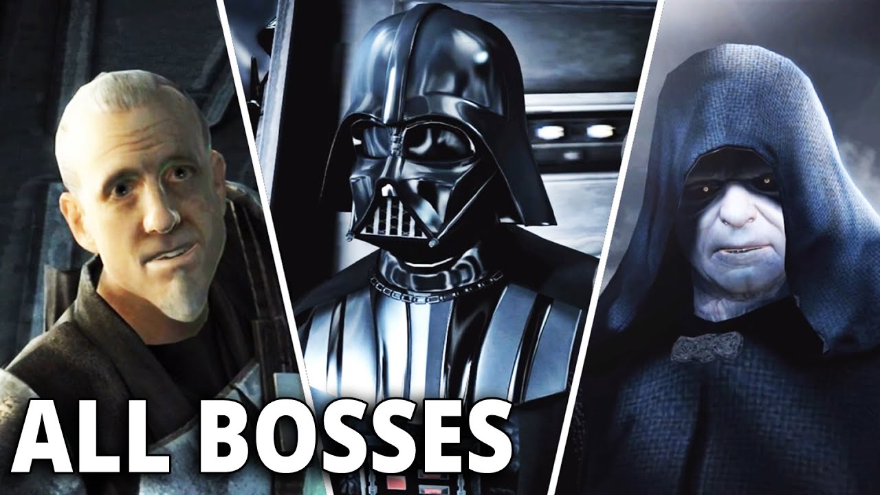 Star Wars The Force Unleashed Ultimate Sith Edition - ALL BOSSES - YouTube