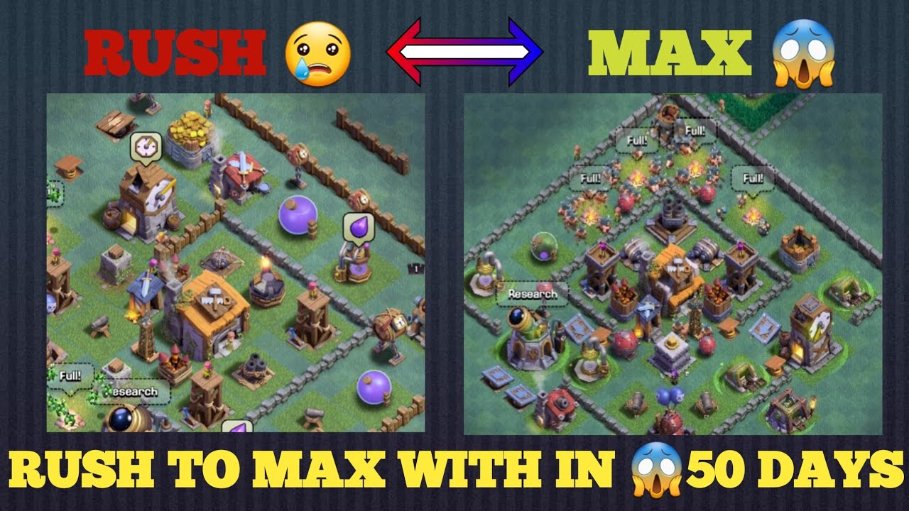 fastest way to max out your builder base in clash of clans - YouTube