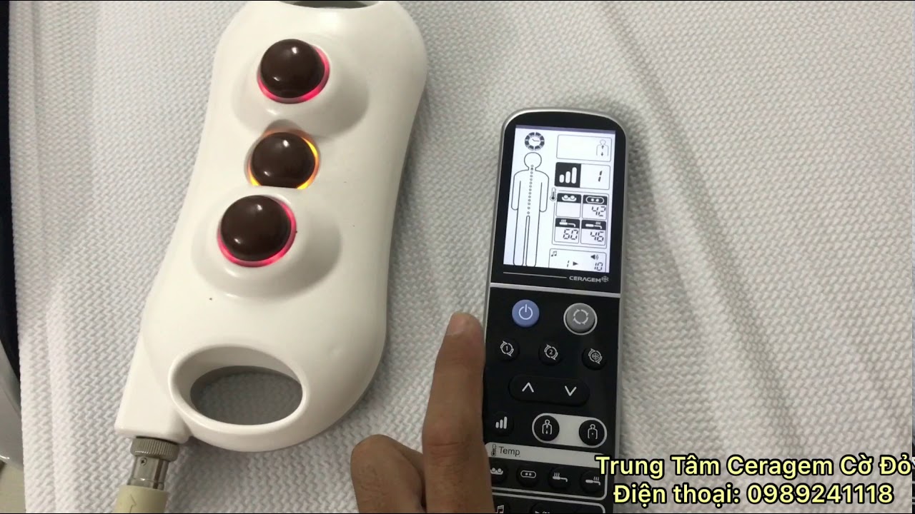 Ceragem Cờ Đỏ: Hướng dẫn sử dụng Remote Ceragem Master V3 - YouTube