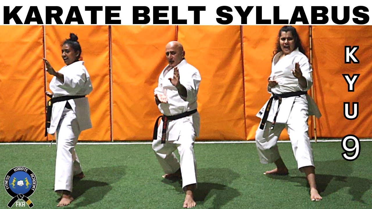 karate basic techniques for beginners - YouTube