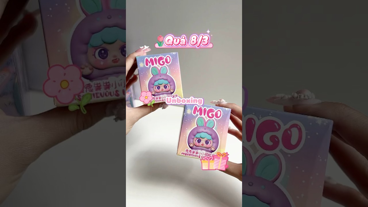 Có nên khui nguyên set k mấy ní ? Cưng quớ đuy 🎀💖 #unboxing #blindbox # ...