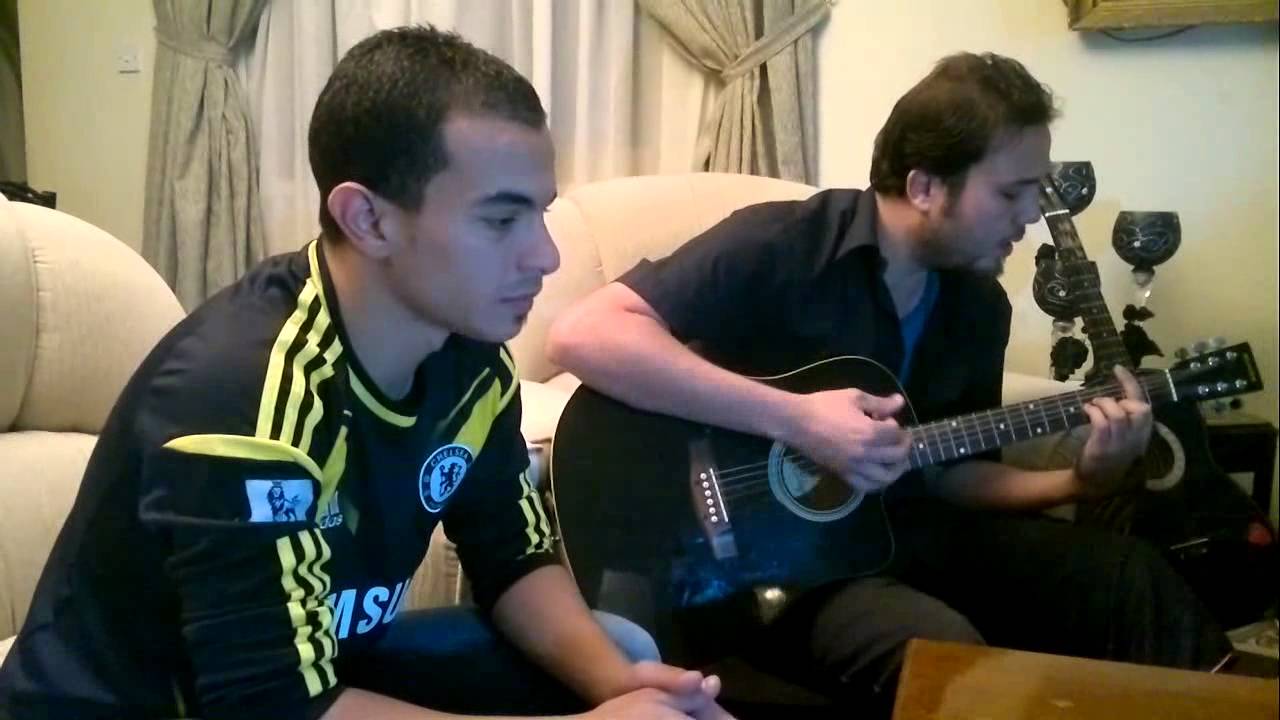 نفسي ابقى جنبو محمد حماقي جيتار ... hatem gaddah ,bassem ,jaber - YouTube