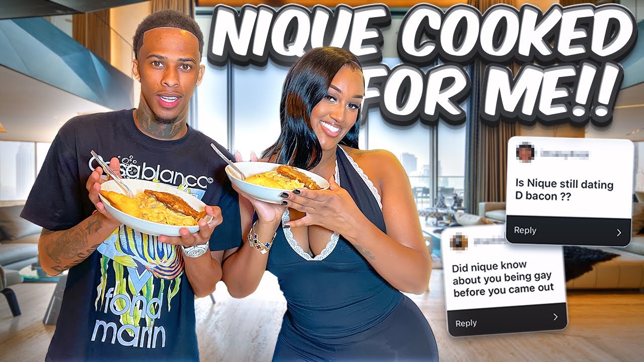 NIQUE COOKED FOR ME & TOLD ME HOW SHE FELT ABOUT ME COMING OUT! - YouTube