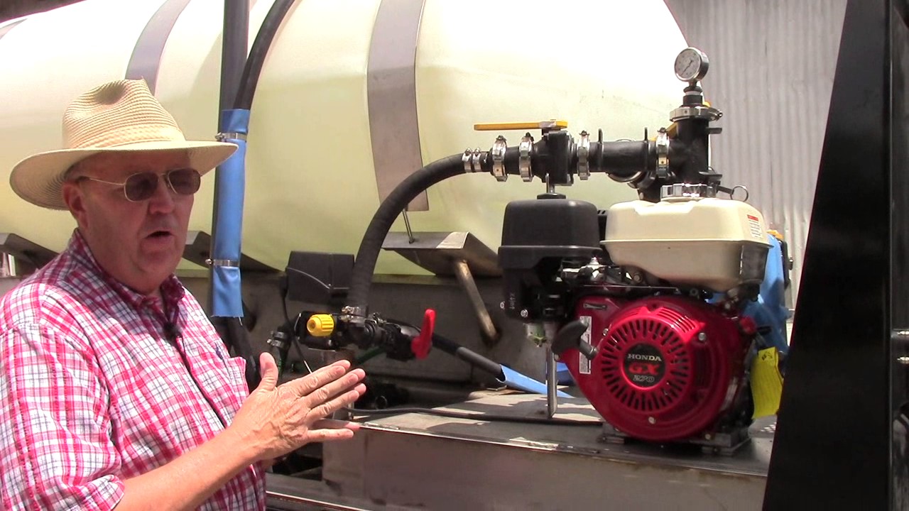 How to Start Up Commercial Right of Way Herbicide Sprayer - YouTube