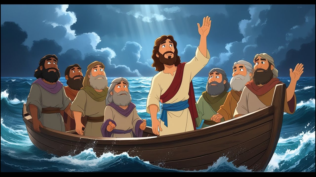 Jesus Calms the Storm (Mark 435–41) - YouTube