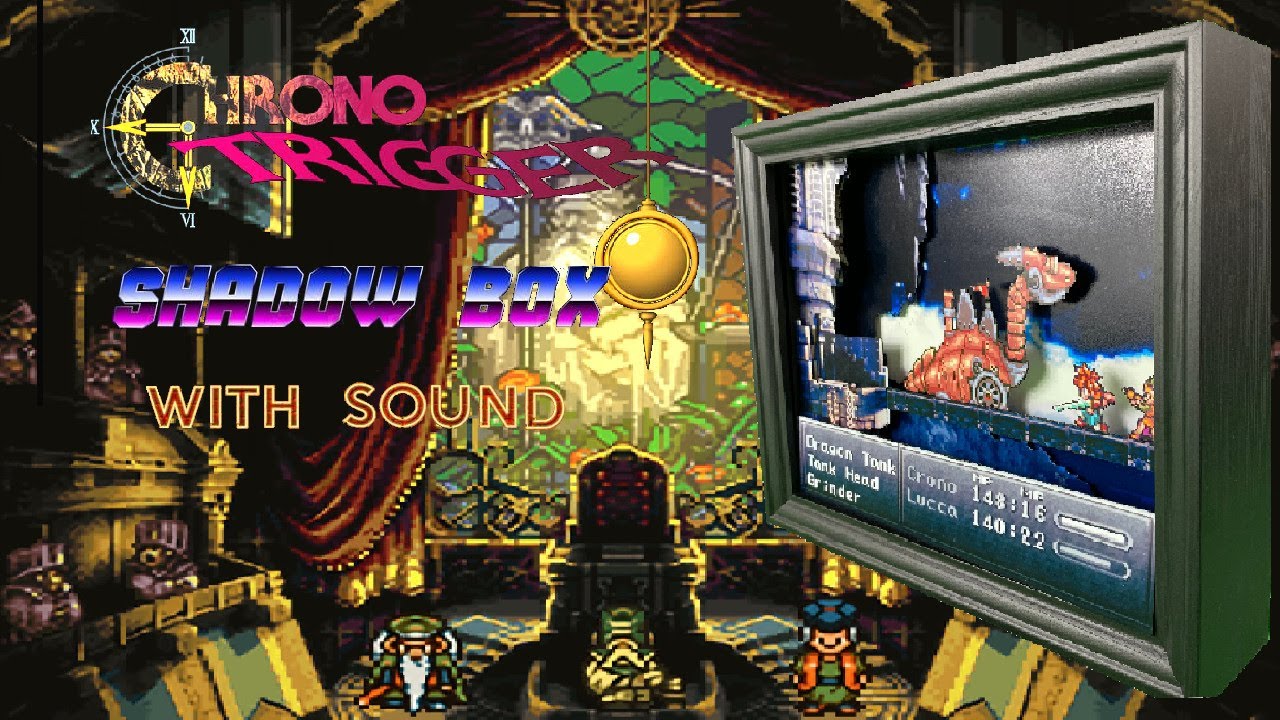 CHRONO TRIGGER 3D Shadow Box With Soundtrack - YouTube