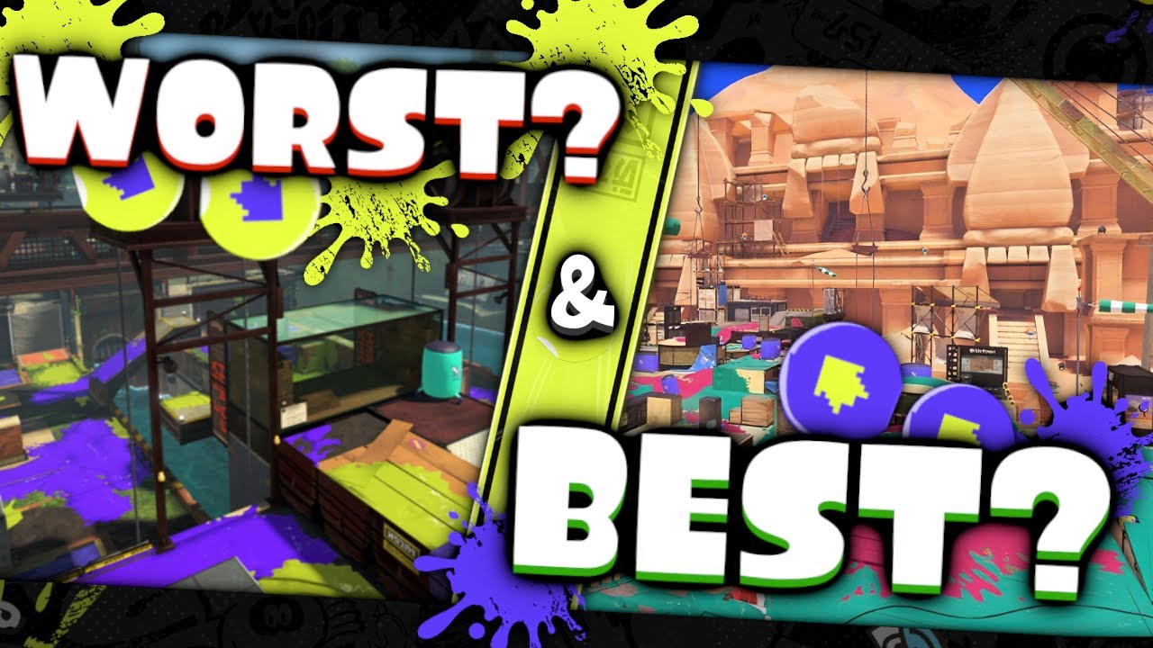 Ranking EVERY Stage In A Tier List - Splatoon 3 - YouTube