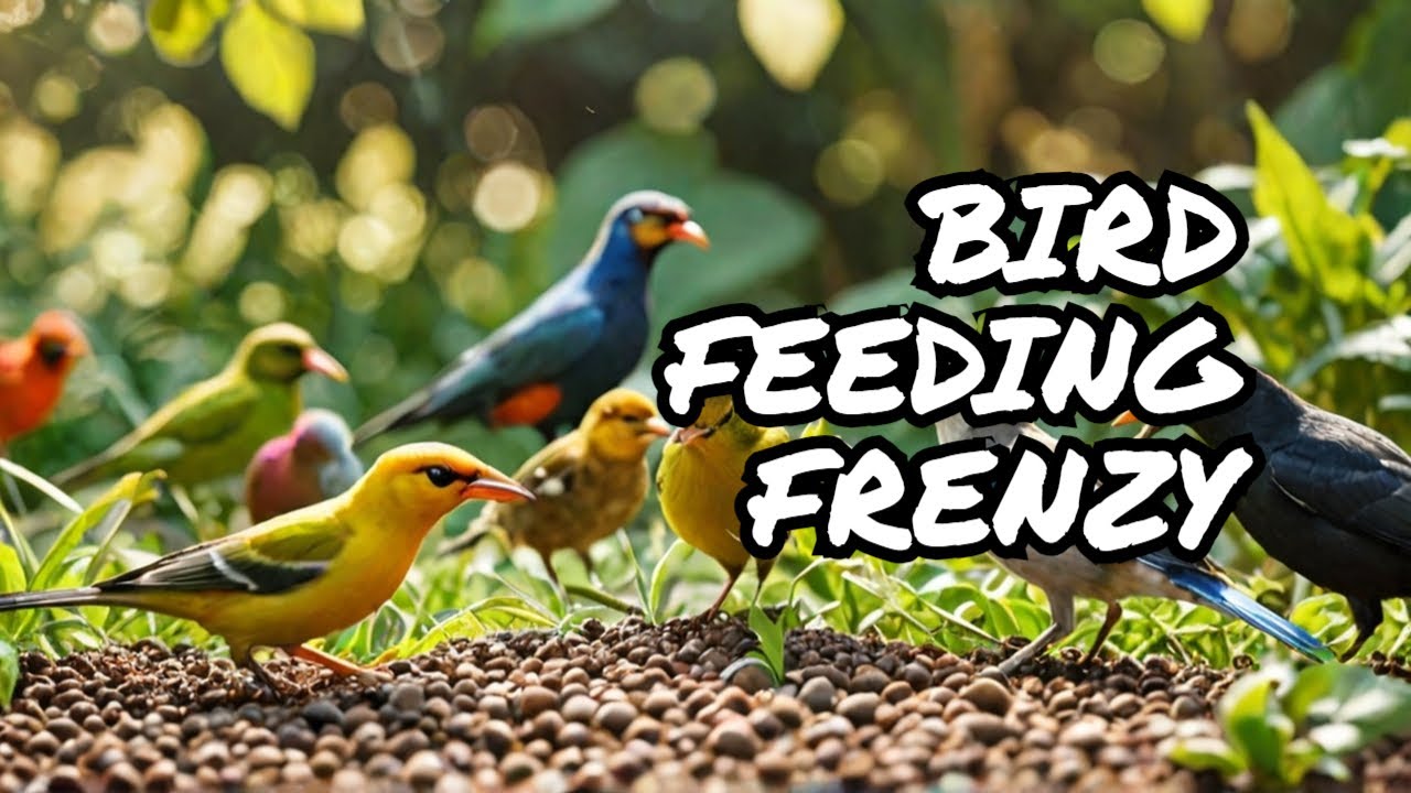40 Minutes Of Birds Eating - YouTube