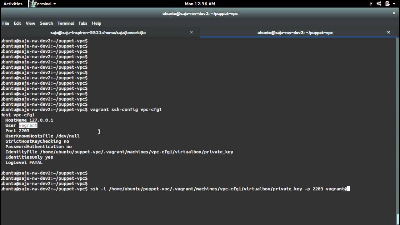 How to find Vagrant SSH port - YouTube