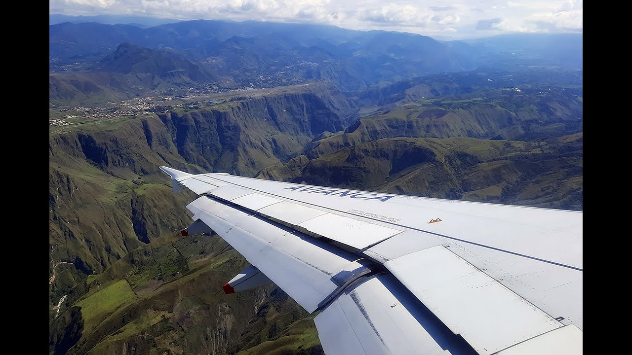 [Full HD *1080p 60FPS] * Avianca * Airbus a319/N519AV * Full approach ...