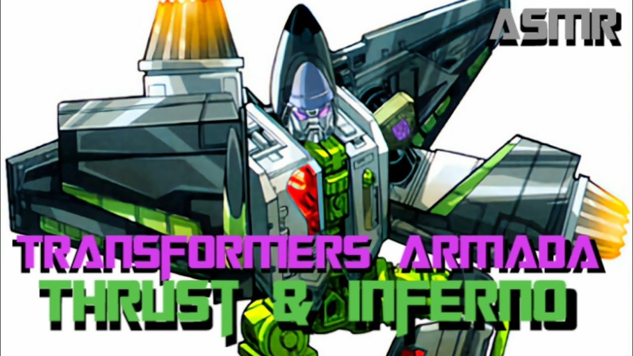 Transformers Armada : Thrust & Inferno (ASMR) #transformers - YouTube