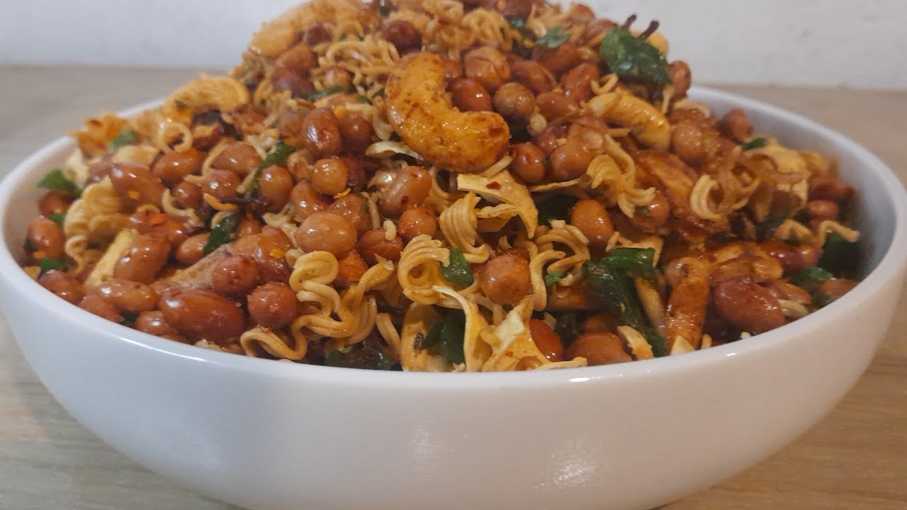 Fried peanuts mixture recipe👌👌👌 / peanuts bite / snack / rata kaju ...