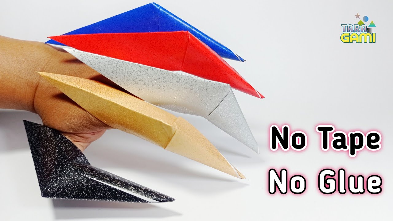 Claws Origami | Origami Claws Tutorial | Rainbow Claws Origami Easy ...