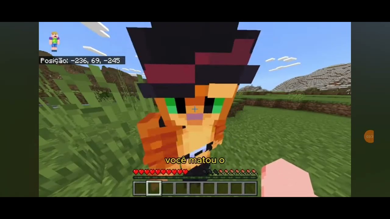 clarêncio, irmão do jorel e Gato de botas no Minecraft YouTube - YouTube