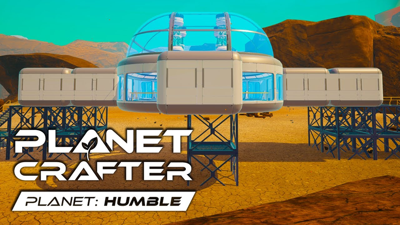 Starting our new base place in Planet Crafter DLC - Planet Humble [E4 ...