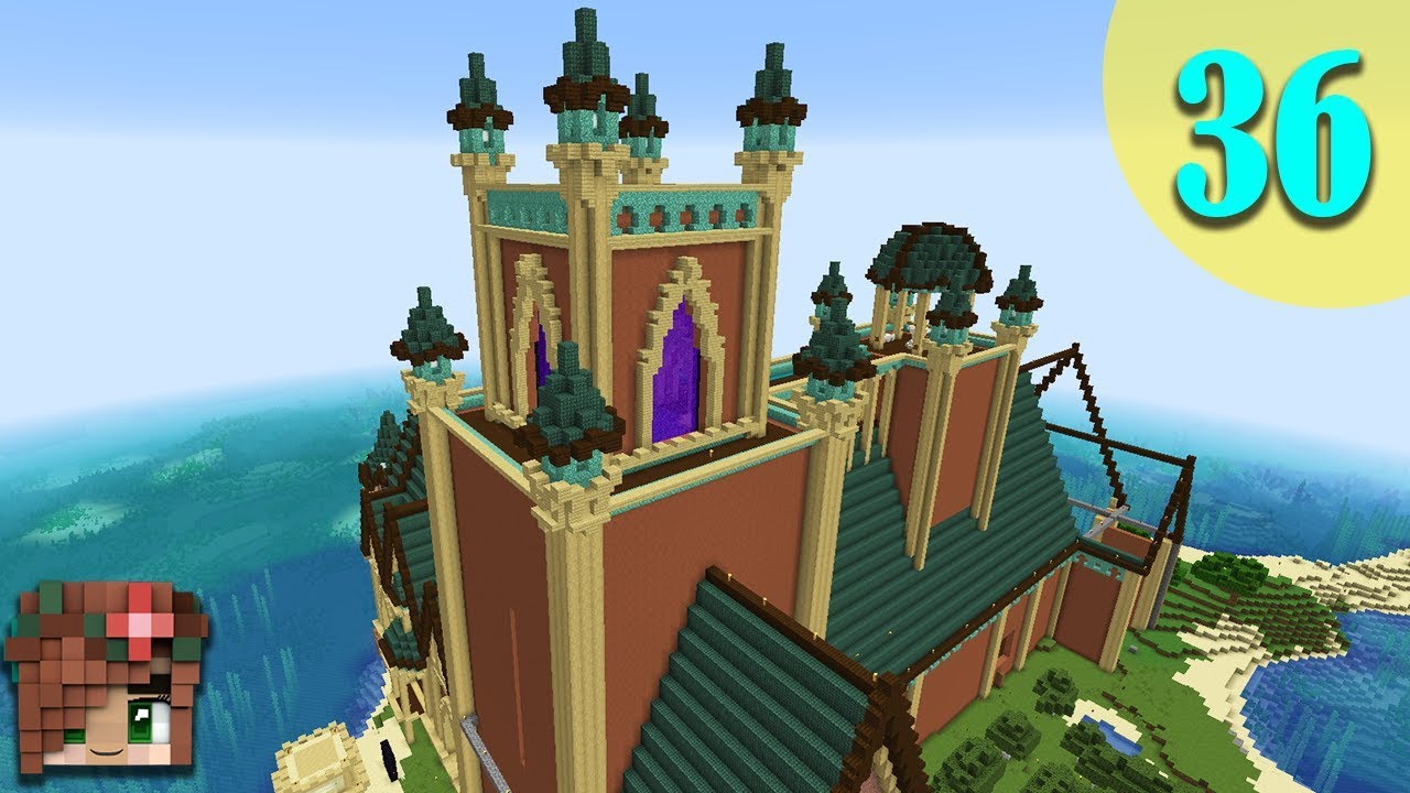 Nether Portal Tower! | Vanilla Minecraft 1.13 Let's Build [Episode 36 ...