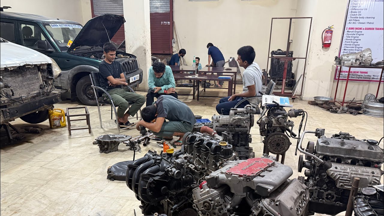 Car Mechanic Training // Engines + Wiring + Sensor + Scanning - All in ...