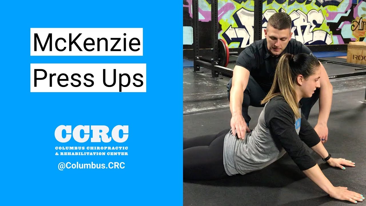 McKenzie Press Ups - YouTube
