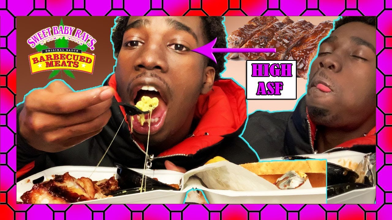 HIGH SWEET BABY RAYS BBQ MUCKBANG!! HATE COMMENTS-BGC-QUARANTNGZ ...