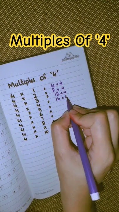 Multiples Of "4" Trick Pt.13 #maths #tricks #shorts #viral # ...