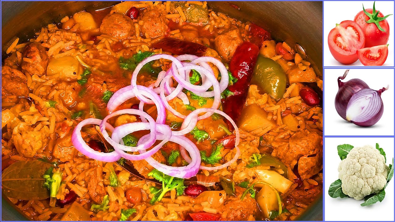 Mixed Veg Handi Rice | मिक्स वेज तहरी रेसिपी | Mixed Veg Tehri - YouTube