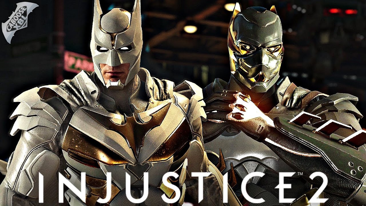 Injustice 2 Online - GOLD BATMAN VS GOLD BATMAN! - YouTube