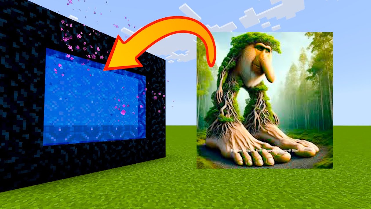 How To Make A Portal To Go BRR BRR PATAPIM ITALIAN BRAINROT Dimension ...