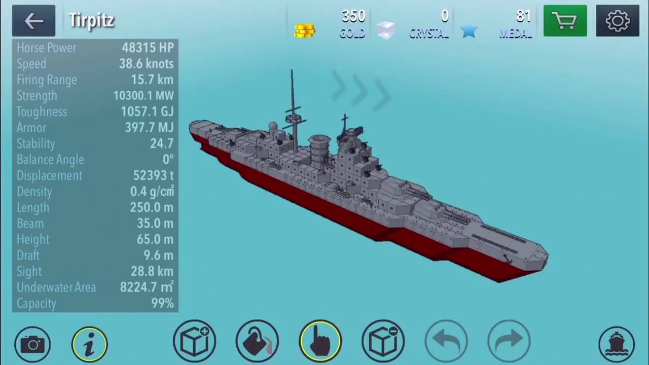 Battleship Tirpitz Tutorial-Warship Craft - YouTube