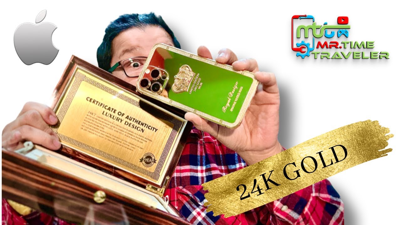 LIMITED EDITION 24K GOLD || 14 PRO MAX || GIVEAWAY TRUKE S2 EARBUDS ...