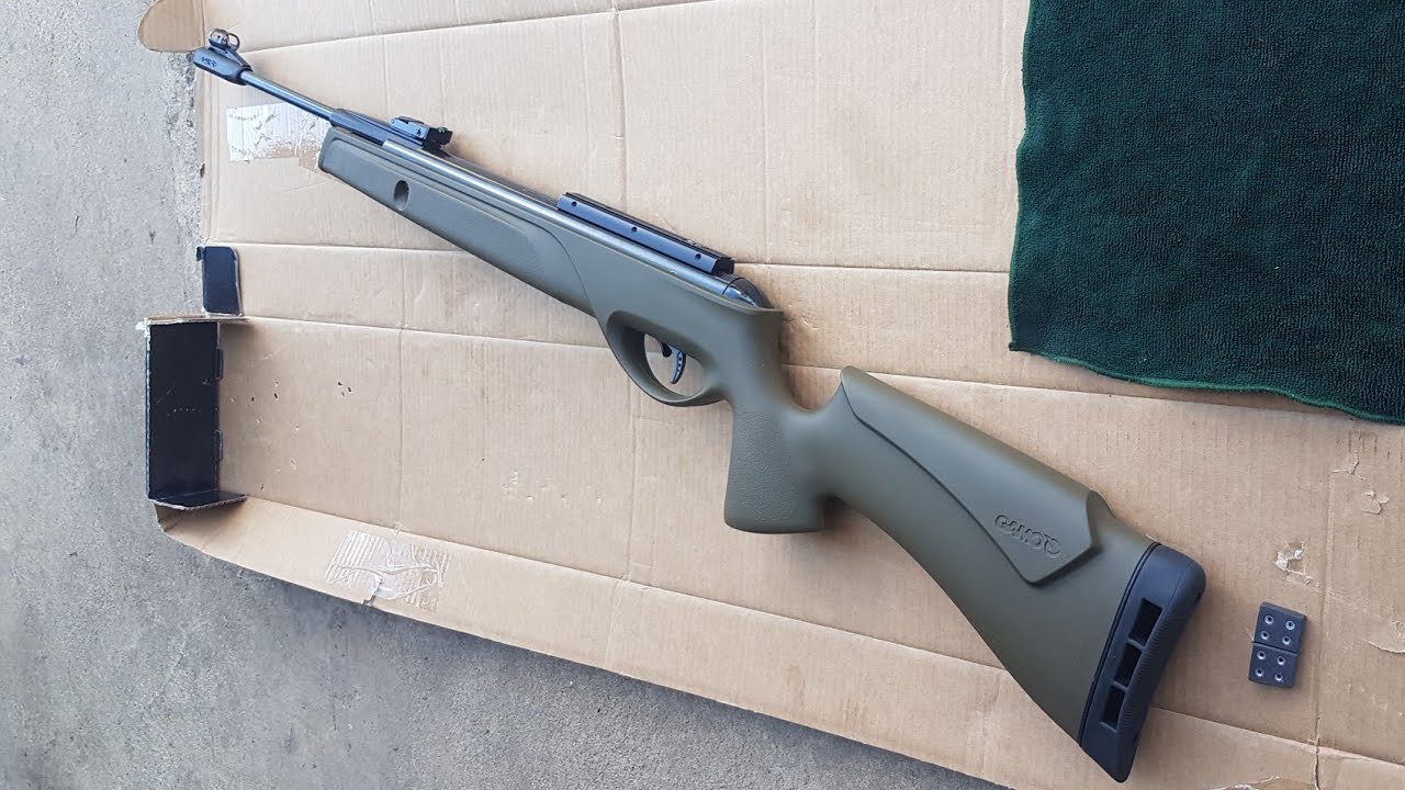 Gamo varmint hunter hp 1400 fps air rifle - YouTube