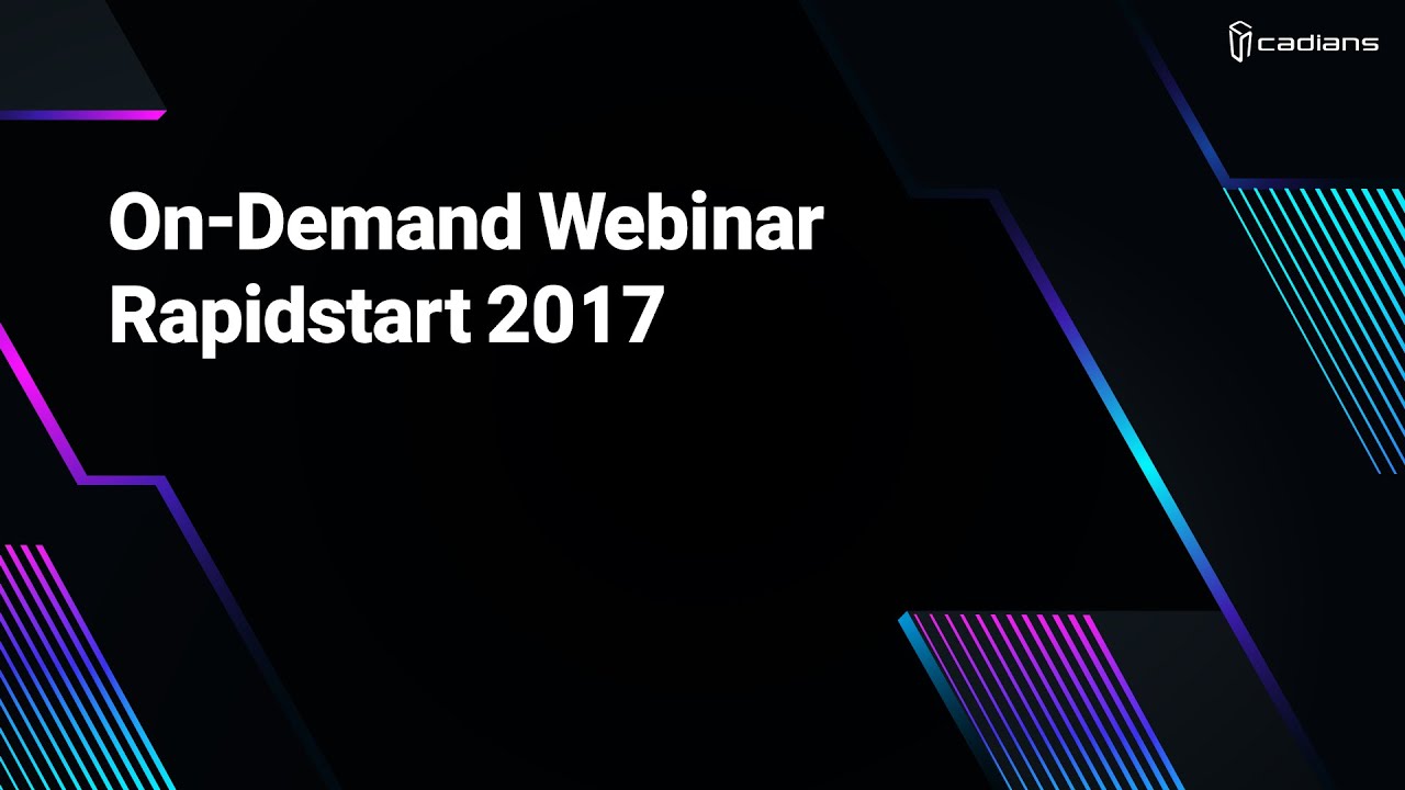 On demand Webinar RapidStart 2017 - YouTube