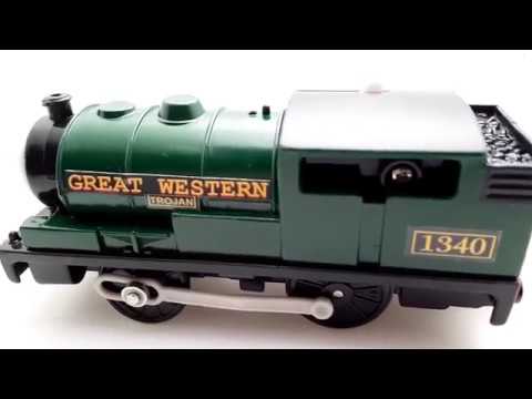 Custom Percy as GWR No. 1340 steam locomotive, Trackmaster Thomas and ...