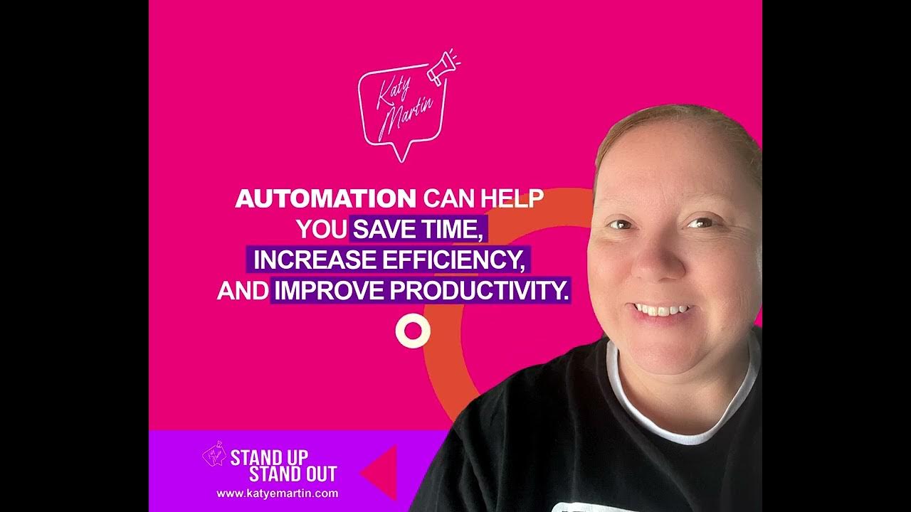 Automation can help you save time, increase efficiency, and improve productivity #girl # ...