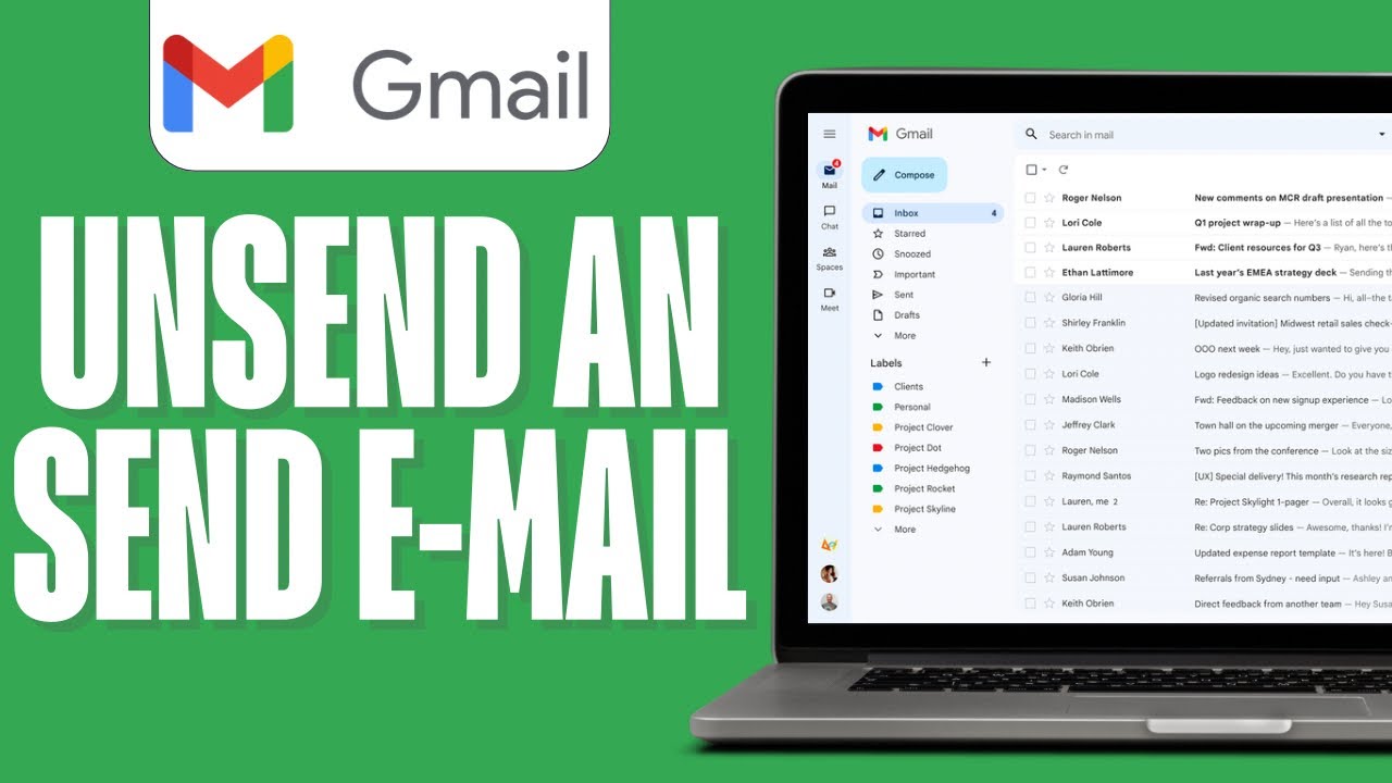 How To Unsend Mail In Gmail (2023) - YouTube