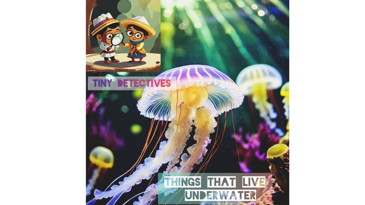Tiny Detectives on a mission " Things that live underwater" - YouTube
