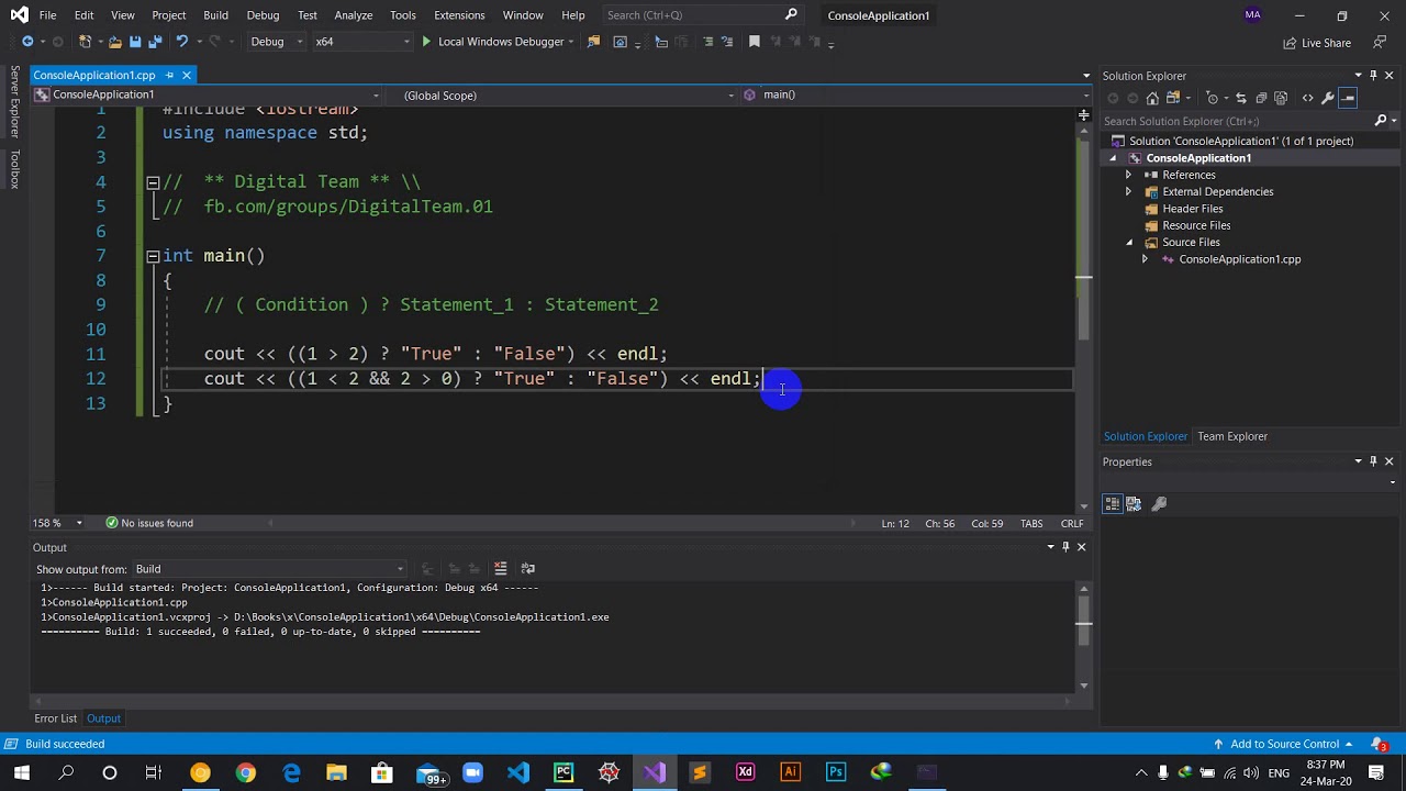 Ternary Operator Youtube