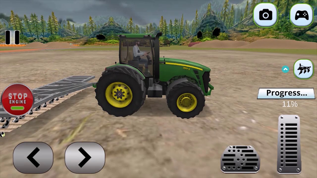 Tractor Drive 3D : Offroad Sim Farming Game - YouTube