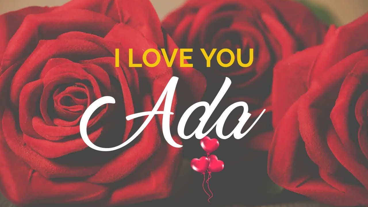English Heartfelt Songs: Ada I Love You Special #Ad4beloved - YouTube