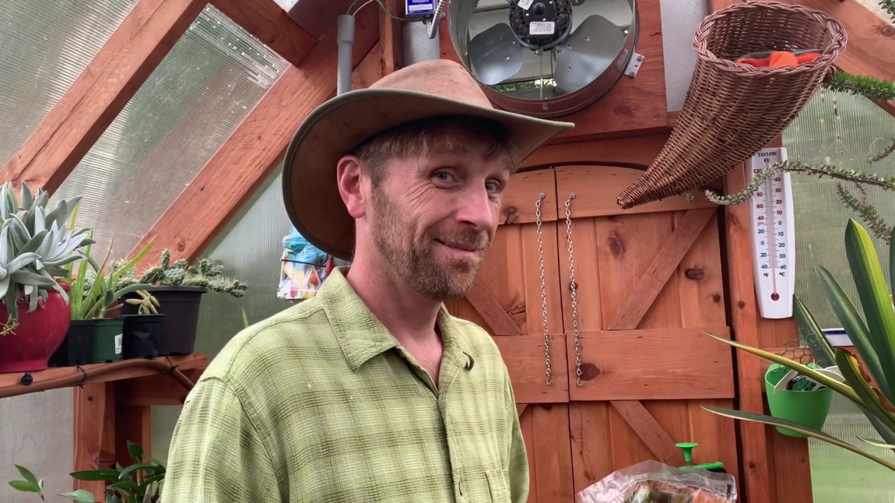 Greenhouse Tour l Seth's Garden - YouTube