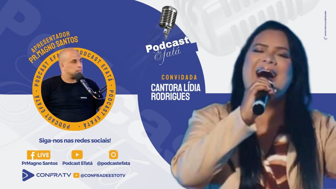 Podcast Efatá - Edição #027 com Lídia Rodrigues - YouTube